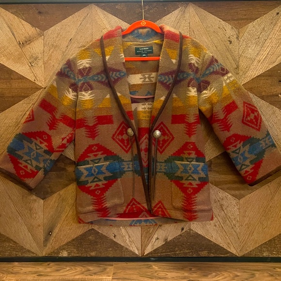 Ralph Lauren | Jackets & Coats | Ralph Lauren Southwestern Native ...